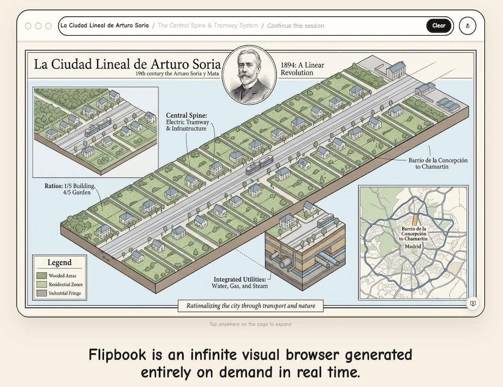 Flipbook: una especie de navegador wikipédico «inteligente» donde cada ...
